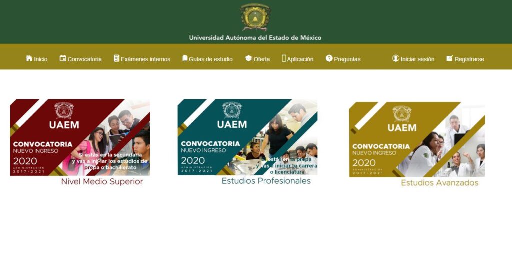 Importante: examen de ingreso al ciclo escolar 2020-2021 UAEM será en ...